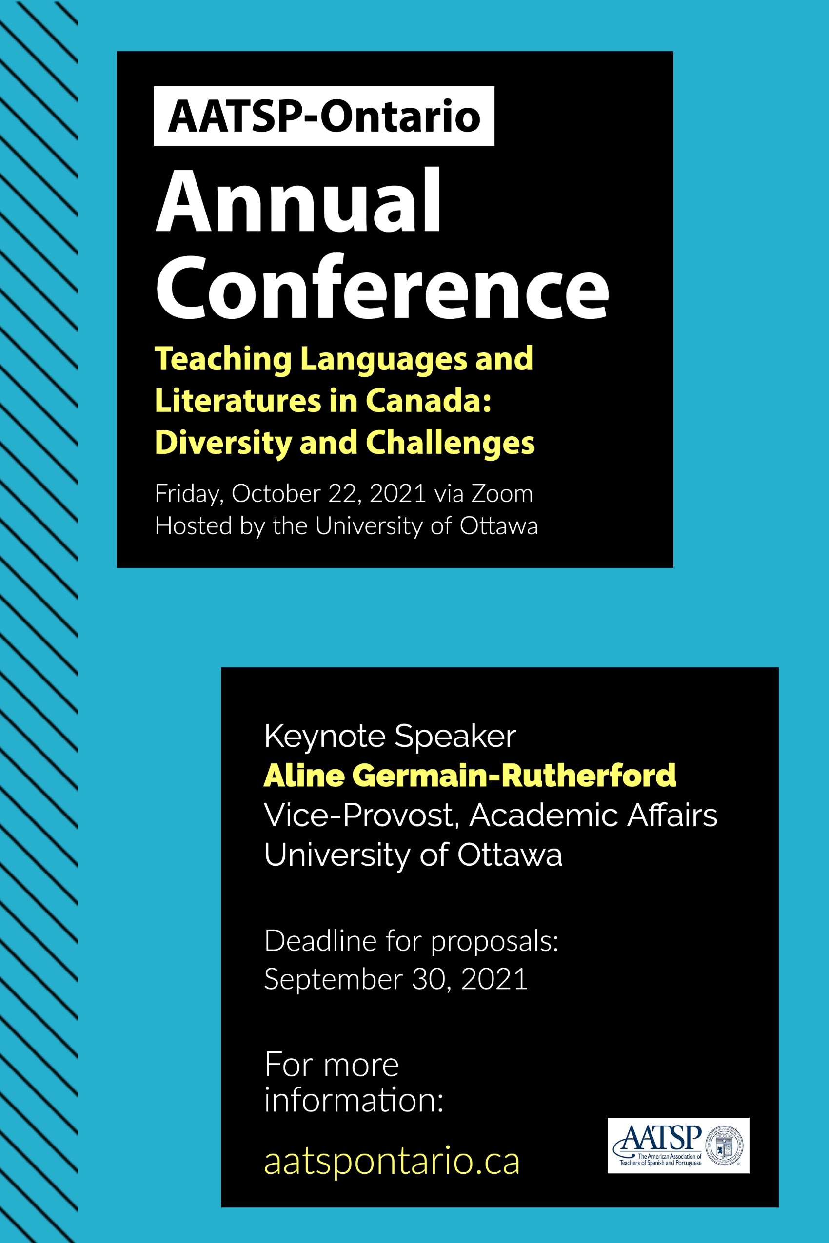 Annual Conference 2021 – AATSP-Ontario, Canada